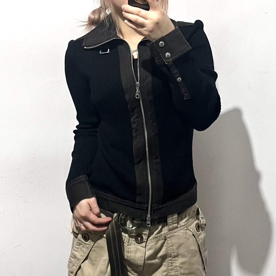 rpm y2k 니트 집업 y03608 | 세컨웨어(헬로마켓)