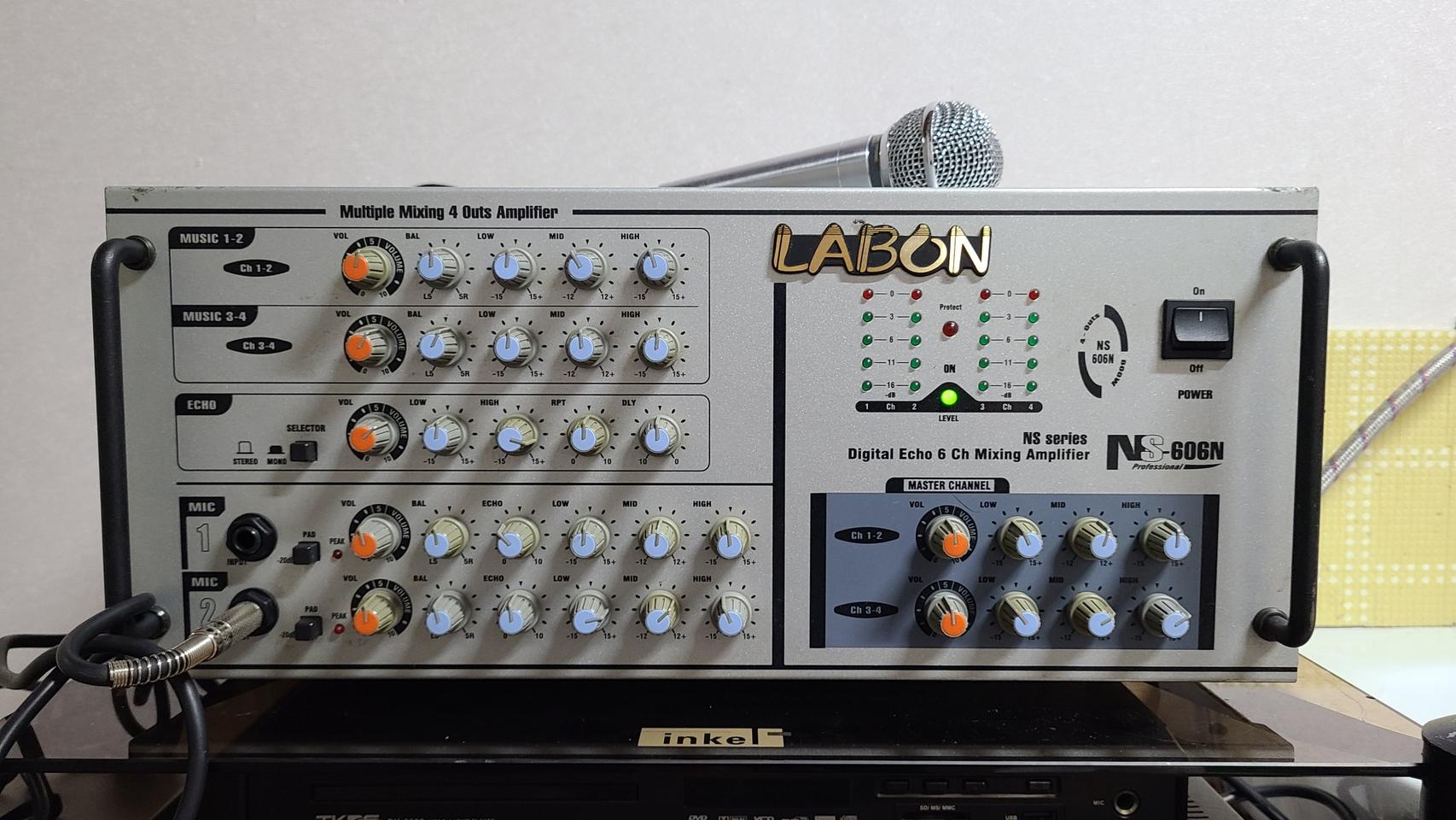 NS 606N 4채널 다목적 4채널앰프 | 세컨웨어(헬로마켓)