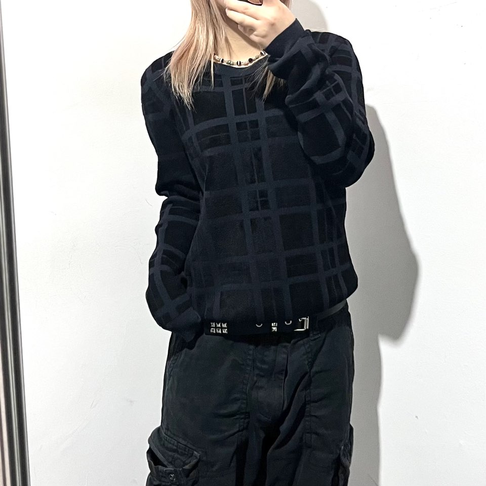 띠어리 체크 니트 y03670 | 세컨웨어(헬로마켓)