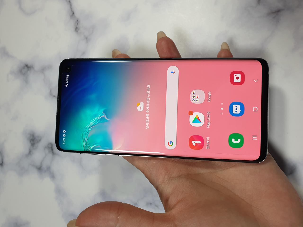 LG 갤럭시S10 화이트 128G 판매합니다 | 세컨웨어(헬로마켓)