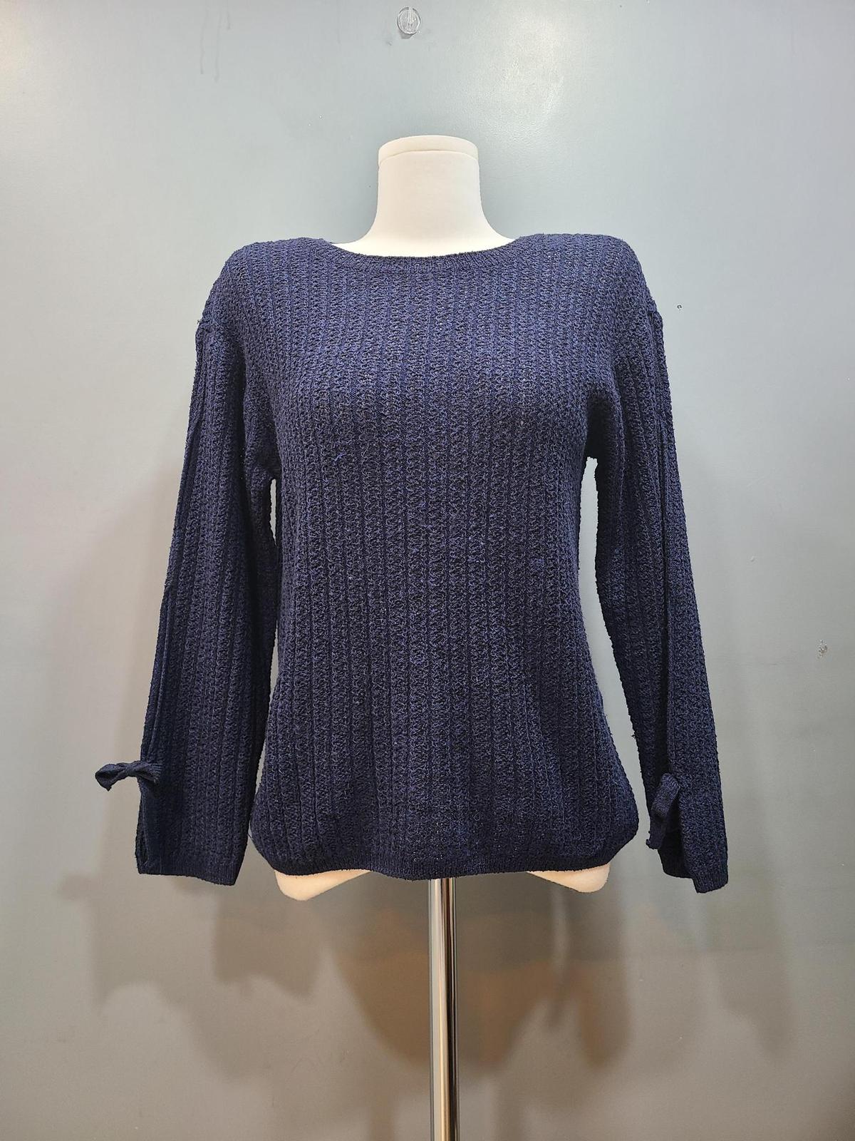 SJSJ 여성니트 울니트 유니크소매트임 딥블루 55 66 | 세컨웨어(헬로마켓)