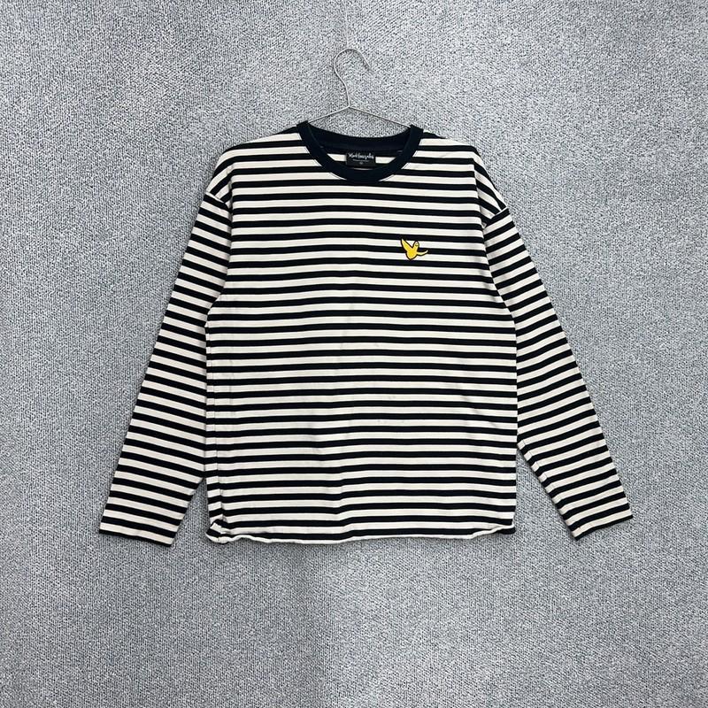 마크곤잘레스 로고 스트라이프 긴팔티 M | 세컨웨어(헬로마켓)