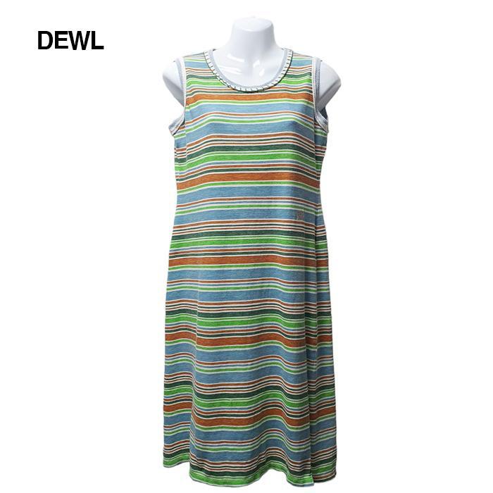 DEWL 듀엘 스트라이프 민소매 원피스 88-98-160 | 헬로마켓