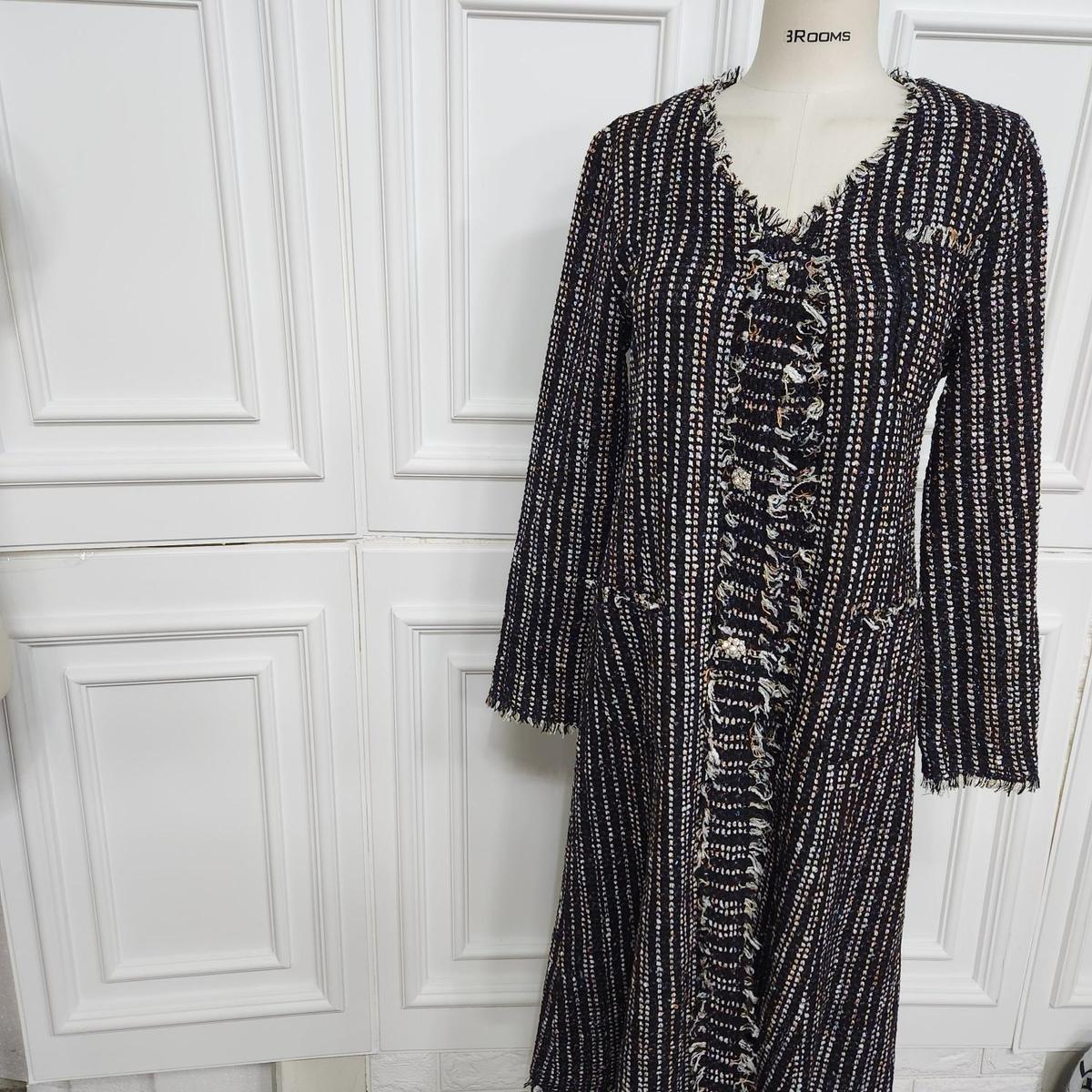 66)DOHO 트위드롱가디건 | 세컨웨어(헬로마켓)