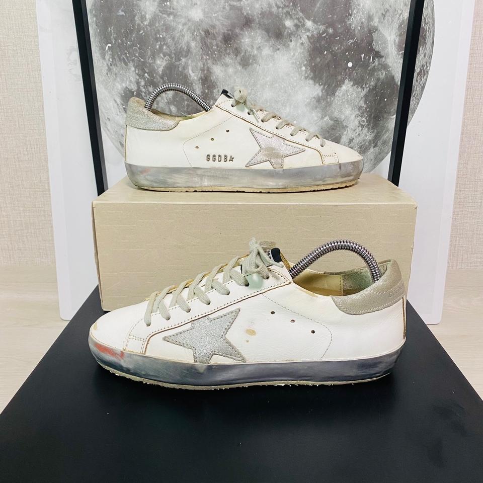 정품 40) 골든구스 스파클 실버 스니커즈 255~260 | 세컨웨어(헬로마켓)
