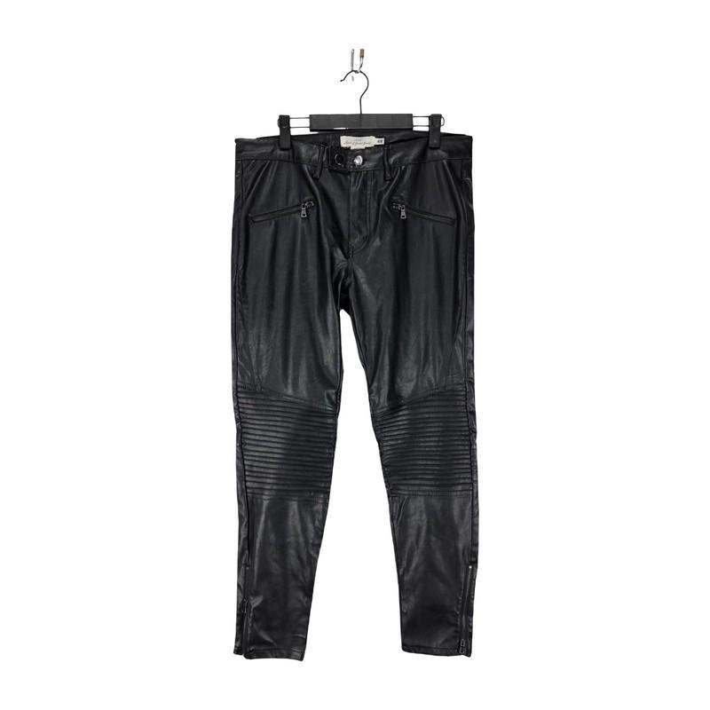 에이치앤엠 인조 버핑 레더 바이커 팬츠 33 B00111 | 세컨웨어(헬로마켓)