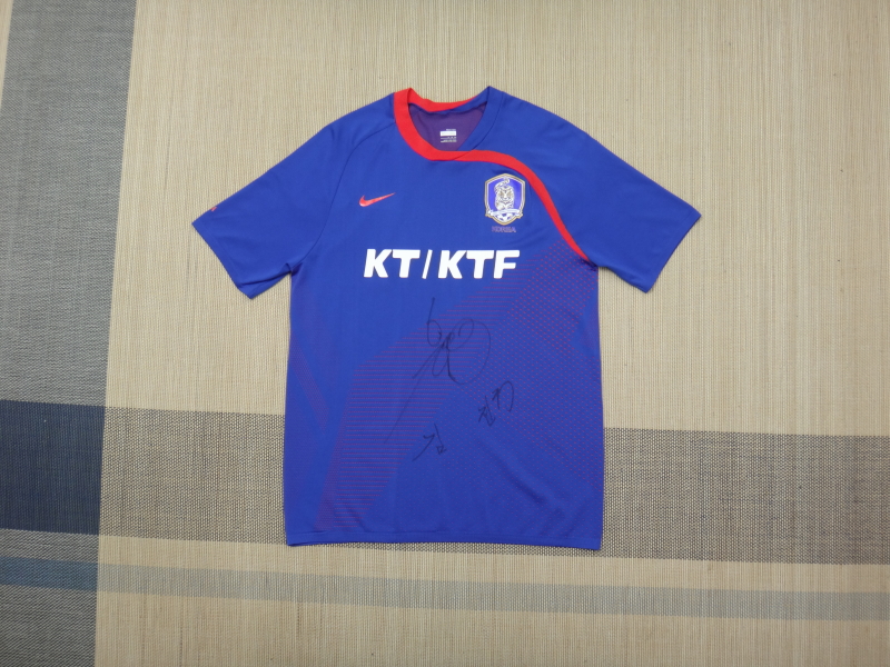 (XL) 축구 국대 KT KTF 김진규 사인 트레이닝 | 헬로마켓