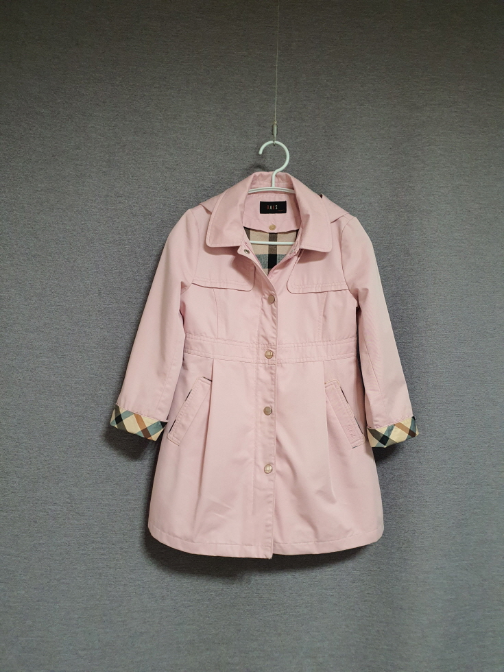 닥스 키즈 DAKS 핑크 사파리 자켓 130, 9Y ... | 세컨웨어(헬로마켓)