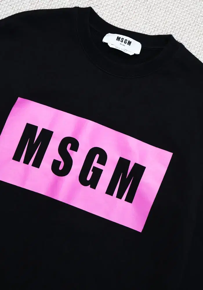 100 MSGM 시그니처/맨투맨 | 헬로마켓