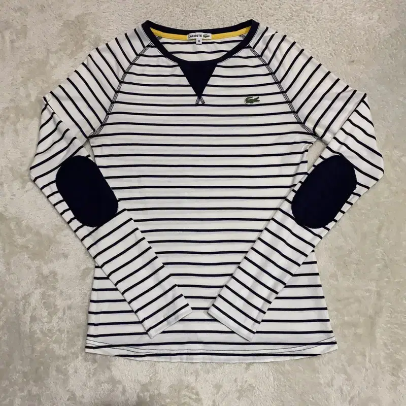 라코스테 스트라이프 롱슬리브 긴팔티 XS A01130 | 세컨웨어(헬로마켓)