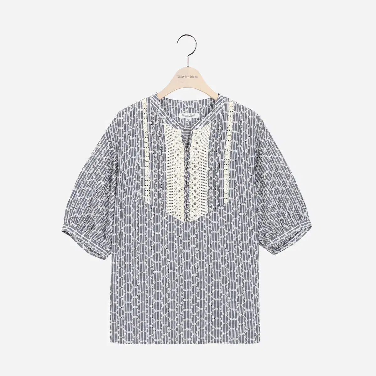 써스데이아일랜드 21 레이스 블라우스 M | 세컨웨어(헬로마켓)