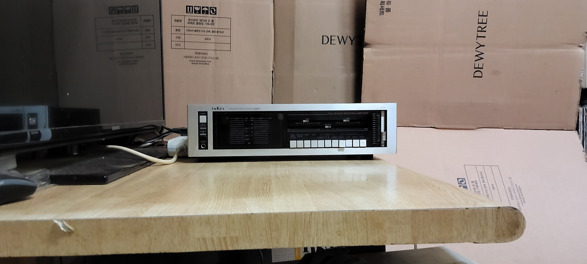 인켈 AD 2220 인티앰프 고장품 (오디오 스피커 ... | 세컨웨어(헬로마켓)