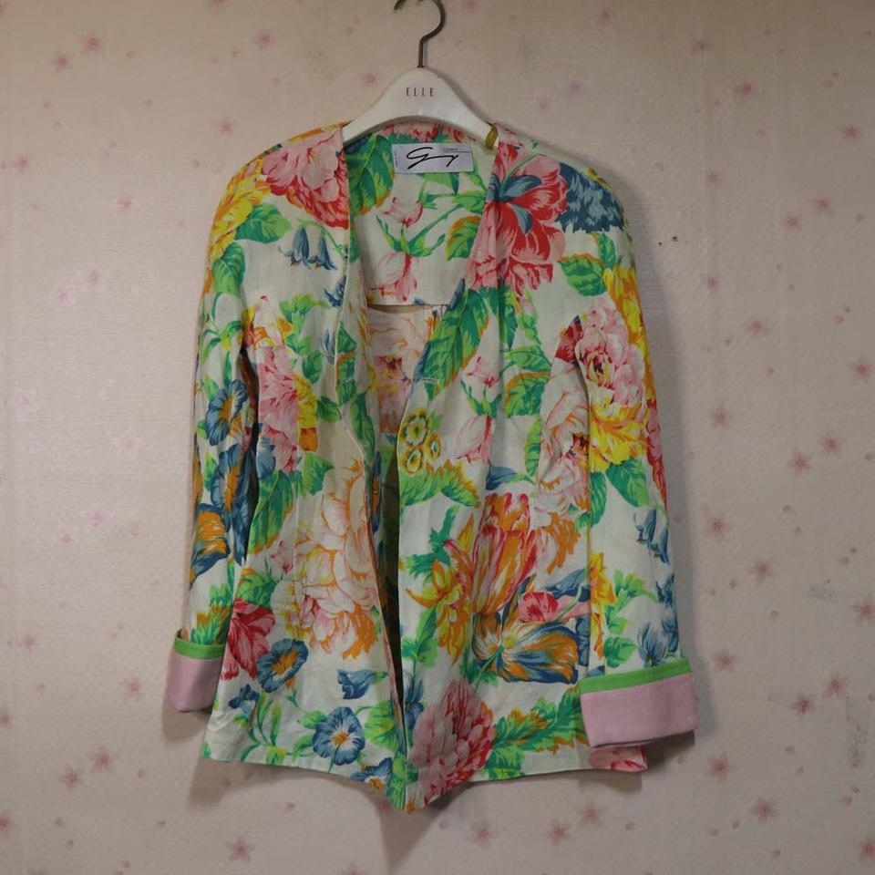 genny 여성90정도 린넨자켓 구제렐라uf649 | 헬로마켓