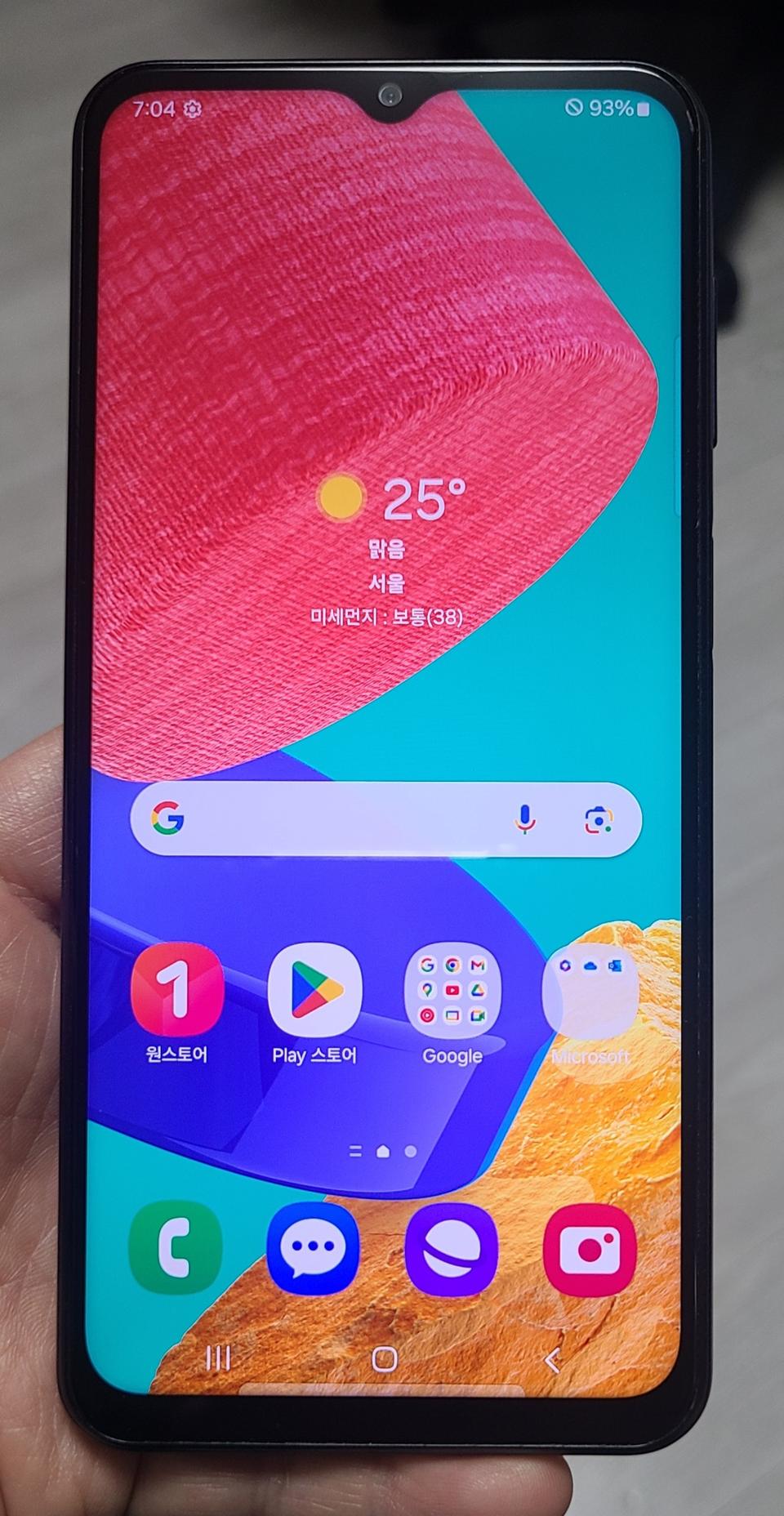 갤럭시 점프2(M336) 블루 128GB 싸게 팝니다. | 세컨웨어(헬로마켓)