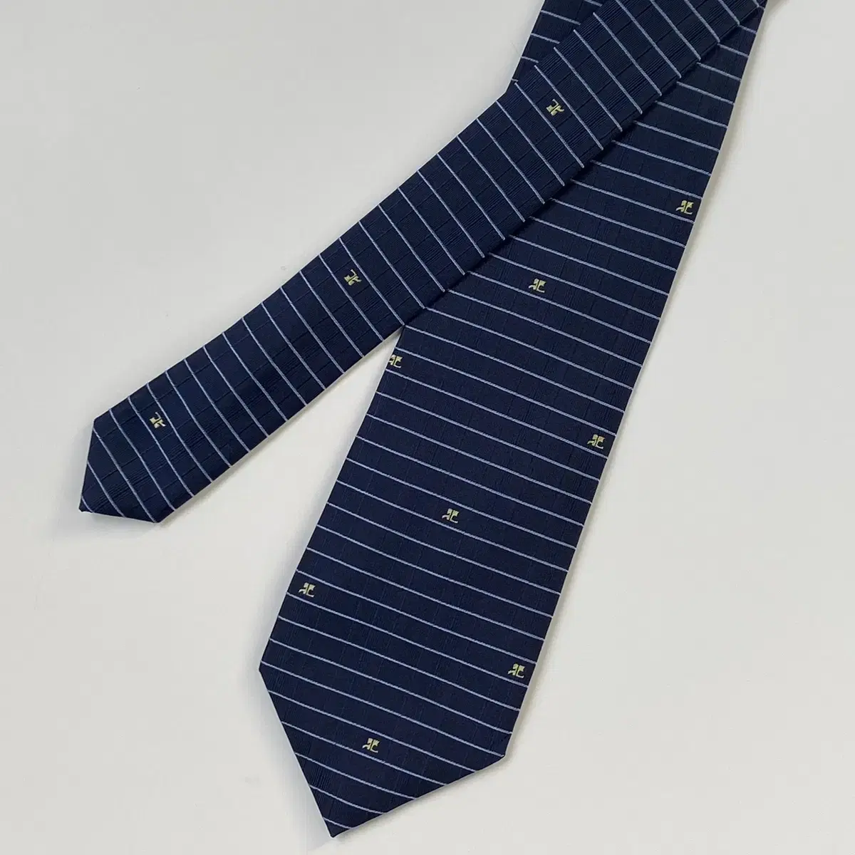 꾸레쥬 정품 명품 모노그램 넥타이 (COURREGES) | 헬로마켓