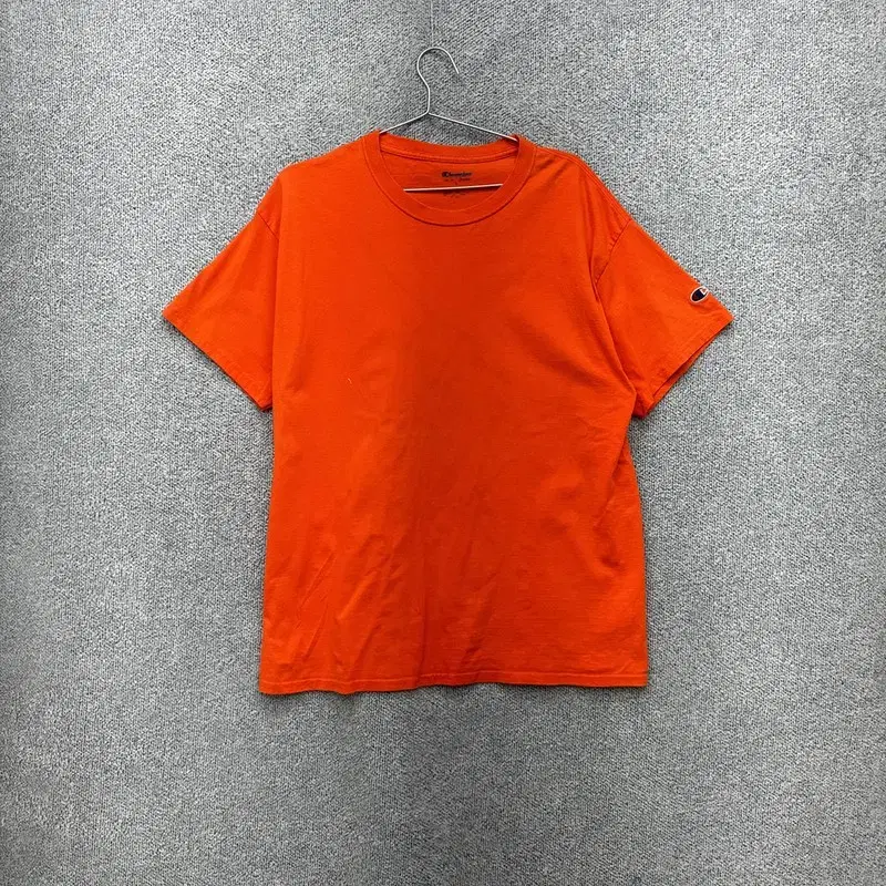 챔피온 오렌지 오버핏 반팔티 XL | 세컨웨어(헬로마켓)