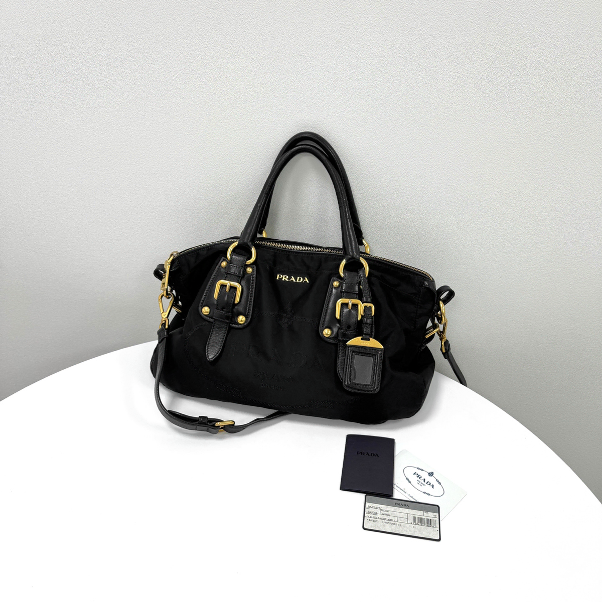 프라다 포코노 2way 토트 앤 숄더백 BN2002 | 세컨웨어(헬로마켓)
