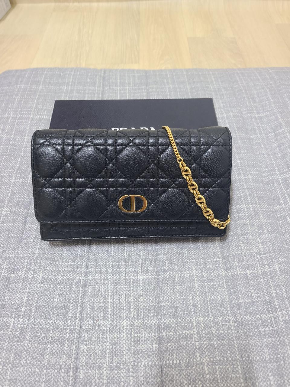Dior 디올 카로 체인 파우치 핸드백 클러치 가방 | 세컨웨어(헬로마켓)