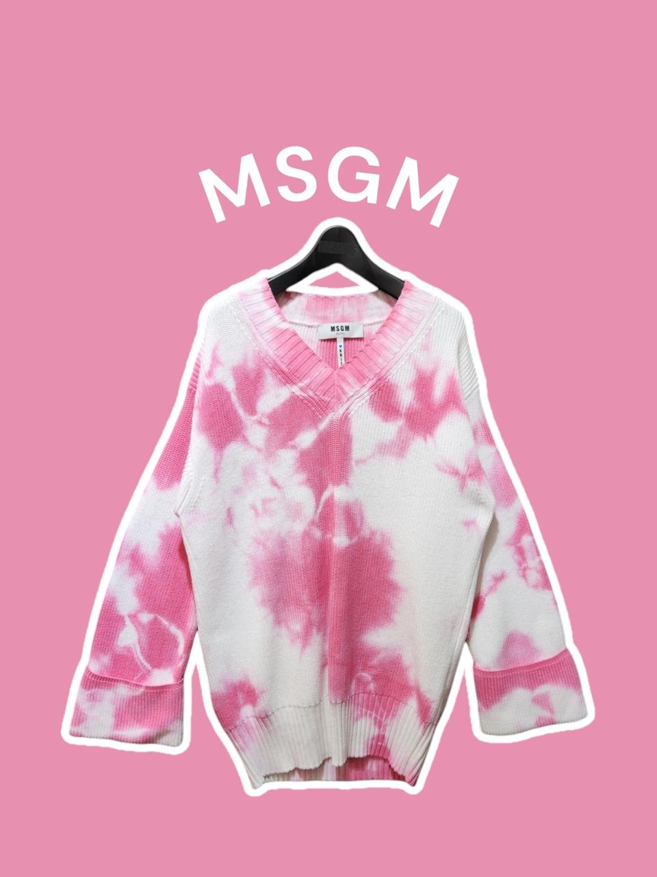 [XS] MSGM 엠에스지엠 쏘냐레룽 오버핏 니트 | 헬로마켓