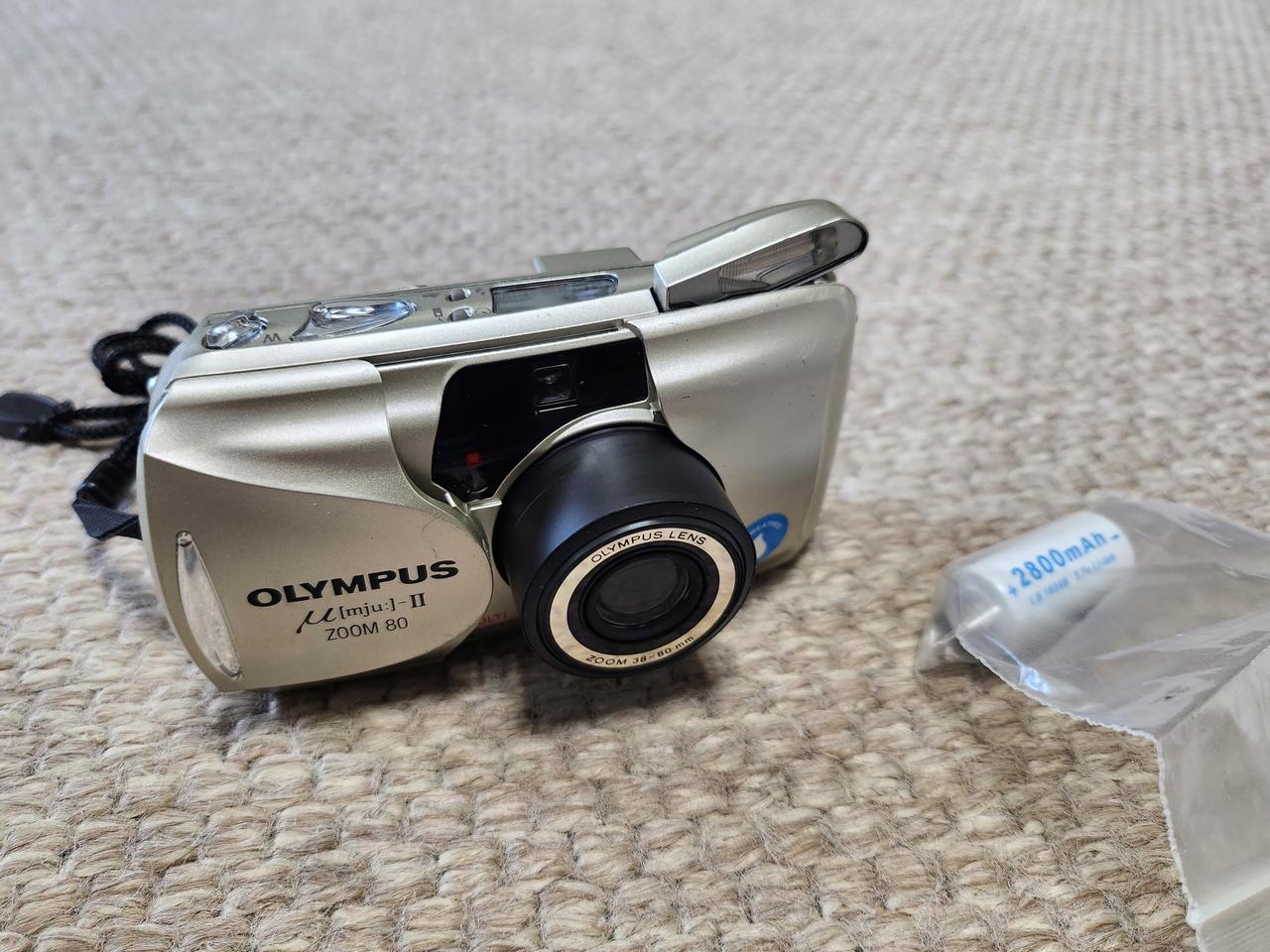 레트로 고전 올림푸스 Olympus Mu 뮤 줌 80... | 세컨웨어(헬로마켓)