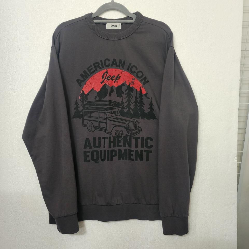 Jeep 맨투맨 진 회색 (105) XL 무료배송 | 헬로마켓