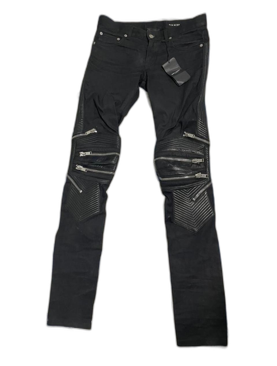 생로랑 13Fw 레더패널진 | 세컨웨어(헬로마켓)