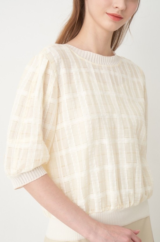 22SS SJSJ 시어서커 투웨이 글리터링 탑 | 헬로마켓