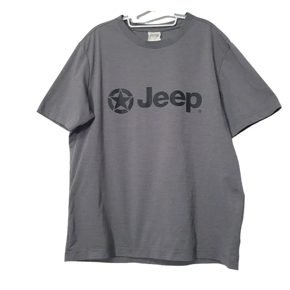 (XL 105) Jeep 원단 좋은 반팔티 그레이 컬러 | 세컨웨어(헬로마켓)