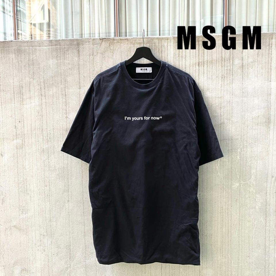 MSGM 레터링 반팔 원피스 y04494 | 헬로마켓