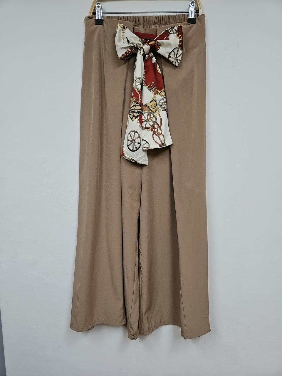 Lutique ) 베이지 와이드팬츠 L | 헬로마켓