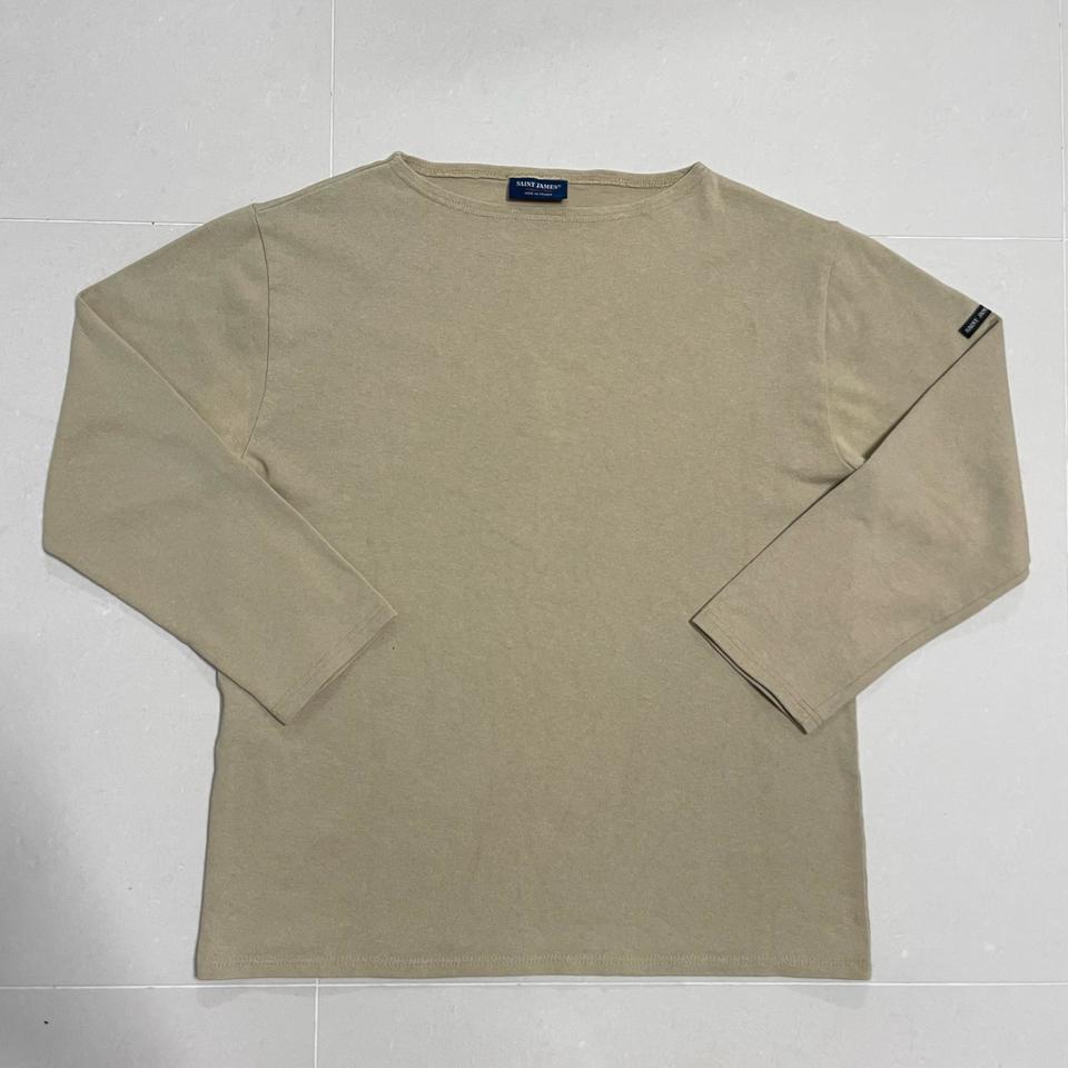 정품 세인트제임스 베이지 솔리드 롱슬리브 긴팔 티셔츠 | 세컨웨어(헬로마켓)