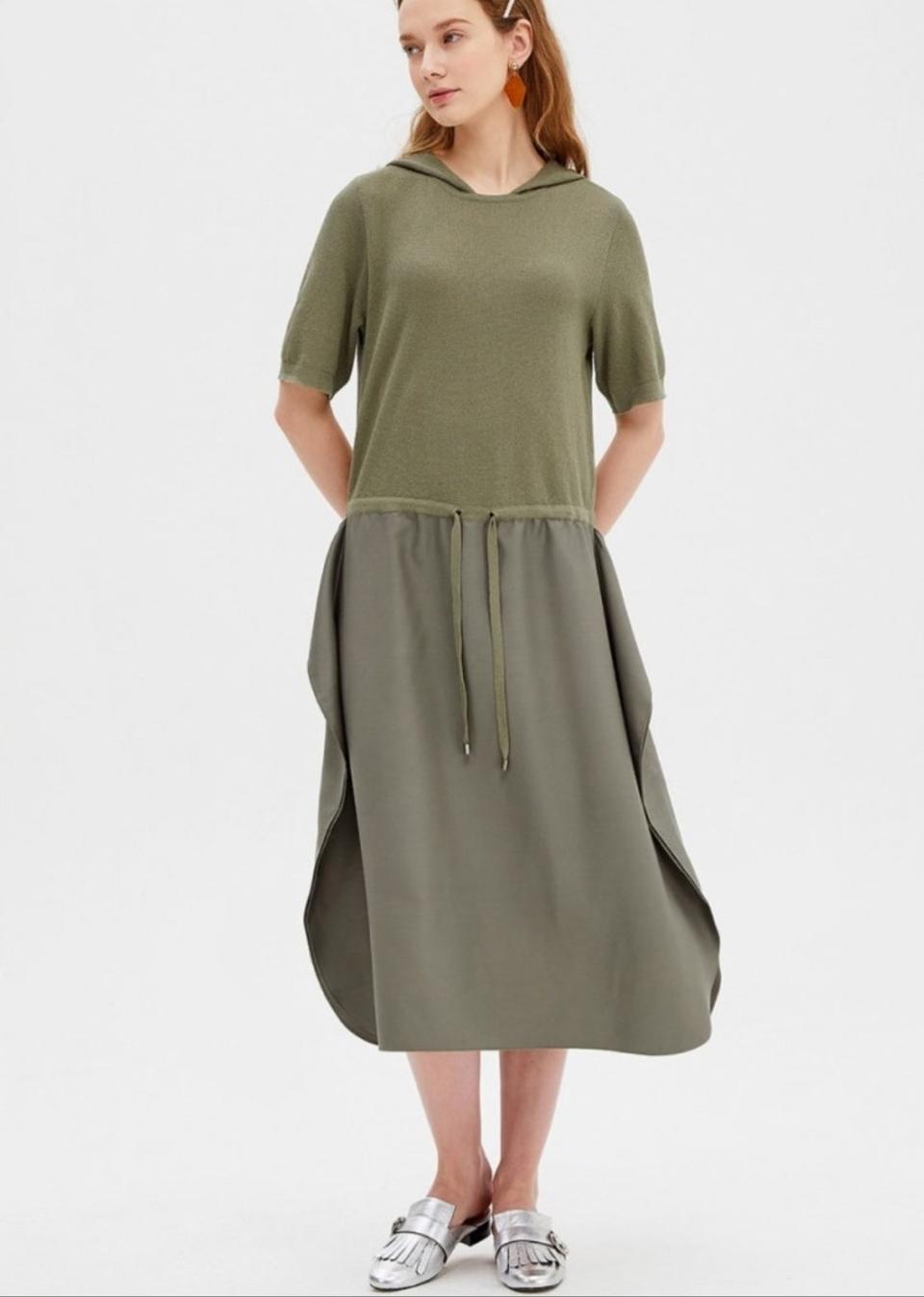 SJSJ 20ss 스트랩 후드 롱원피스 90(F) 사이즈 | 세컨웨어(헬로마켓)