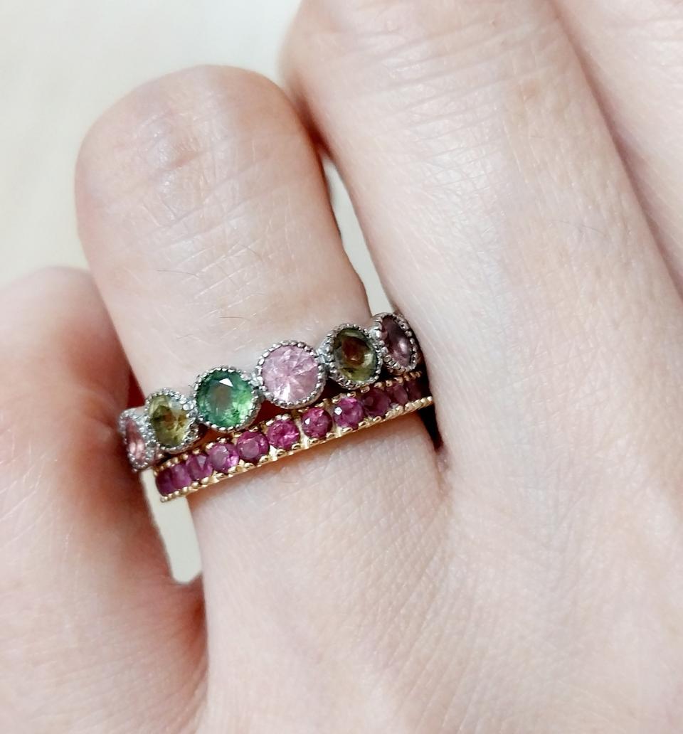 14k천연보석이터니티 반지 (11호) | 헬로마켓