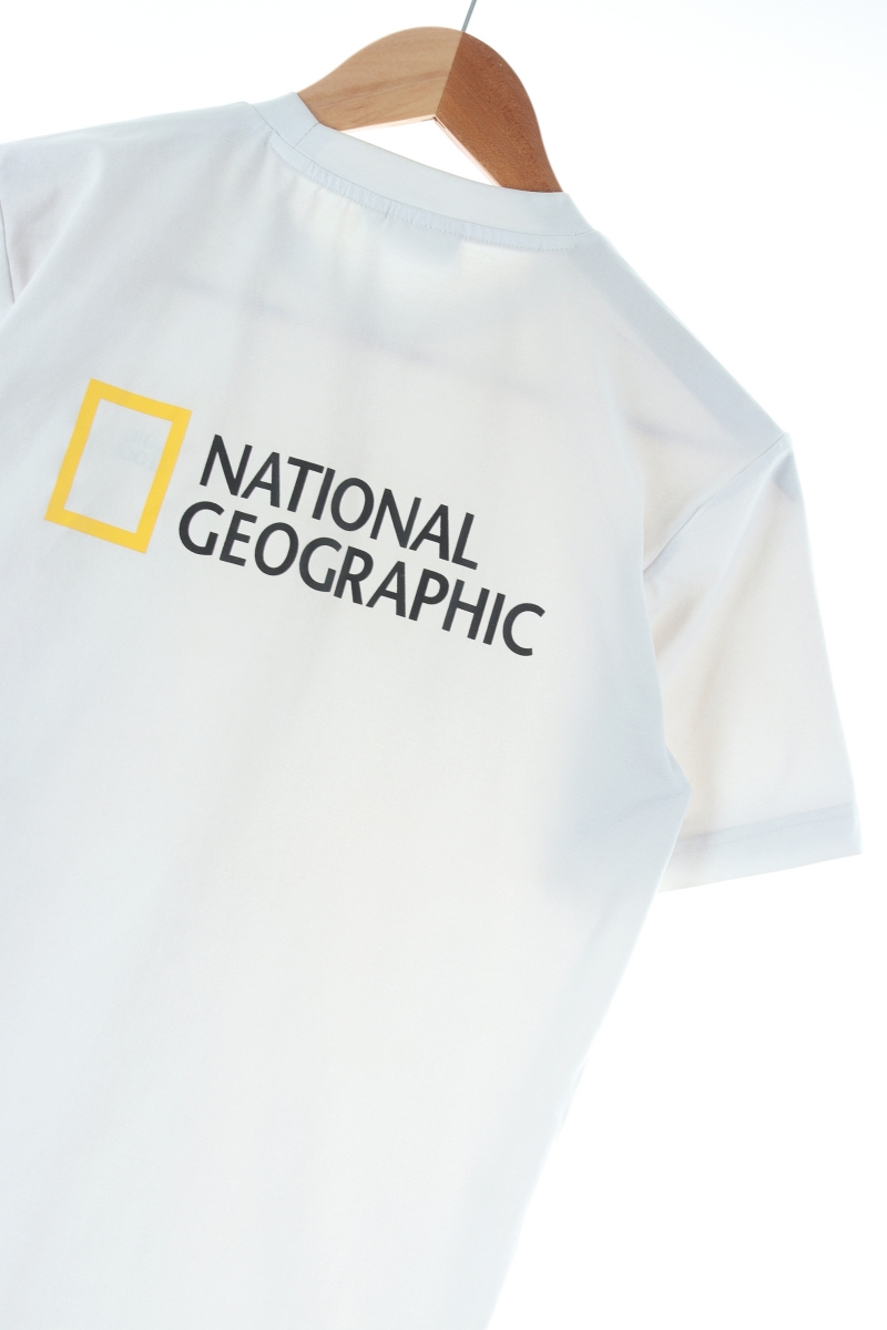 W(XS) 내셔널지오그래픽 반팔 티셔츠 기능성 슬림핏... | 헬로마켓