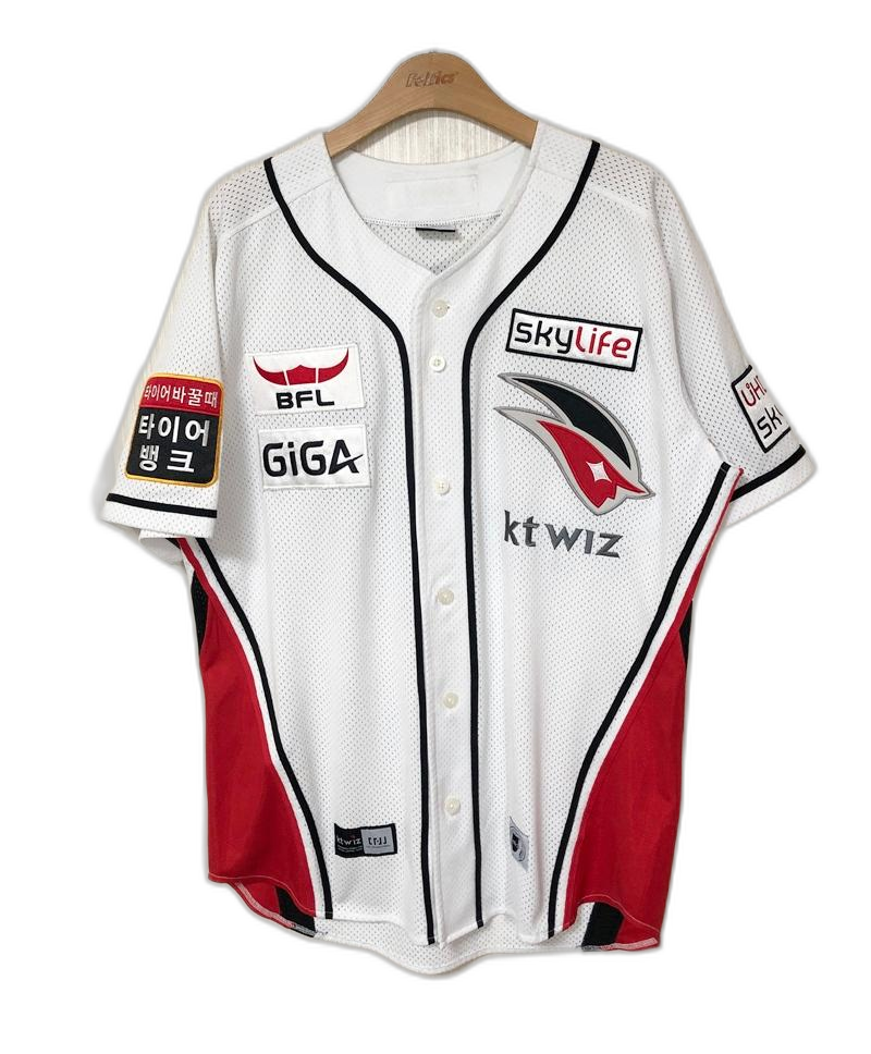 KBO KT위즈 어센틱 홈유니폼/져지 105 #27 오정복 | 헬로마켓