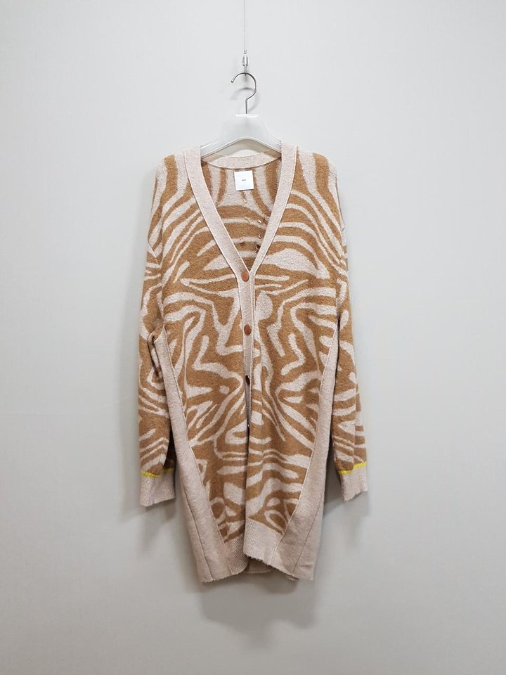 구호 19fw 지브라 울혼방 가디건 S사이즈 | 세컨웨어(헬로마켓)