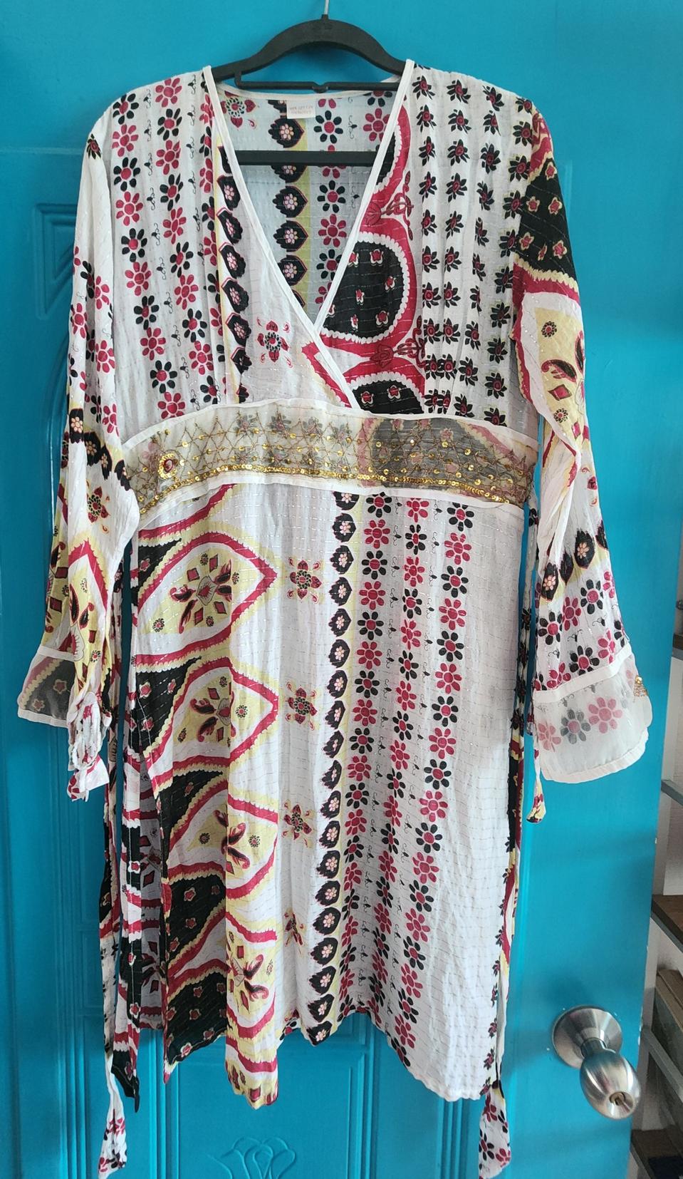 인도핸드메이드 면 원피스 (에스닉스타일) | 헬로마켓