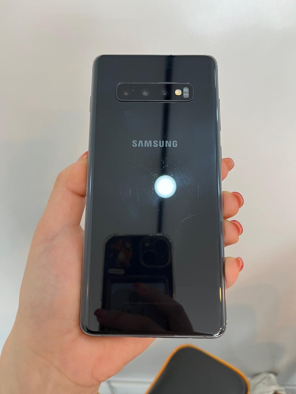 갤럭시S10+ 128GB 블랙/무잔상/A급 | 세컨웨어(헬로마켓)