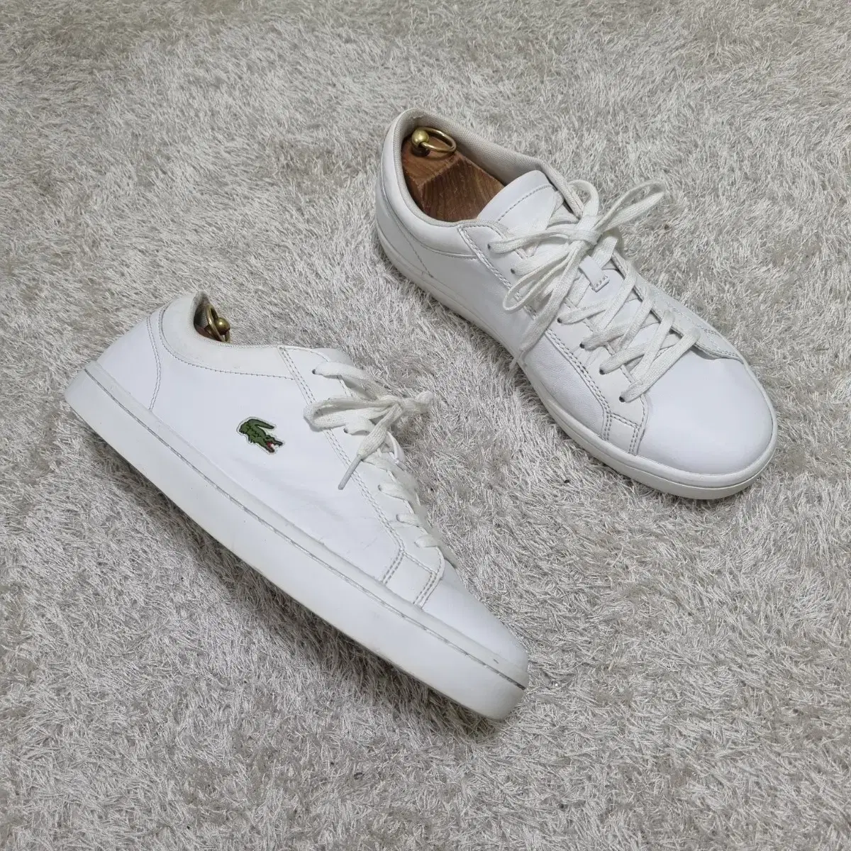 구제짱짱맨 UK9/280 라코스테 스트레이트셋 스니커즈 | 세컨웨어(헬로마켓)