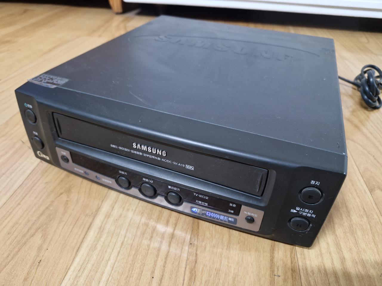 삼성 SV-A19 비디오 레코더 플레이어 레트로 VTR | 세컨웨어(헬로마켓)