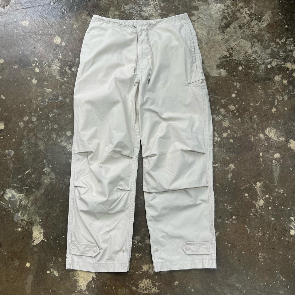 S) 유니클로 와이드 파라슈트 팬츠 와이드팬츠 고프코... | 세컨웨어(헬로마켓)