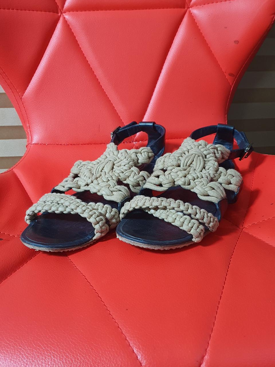 !신발정리! [토리버치] 크로셰 샌들 판매합니다. | 세컨웨어(헬로마켓)