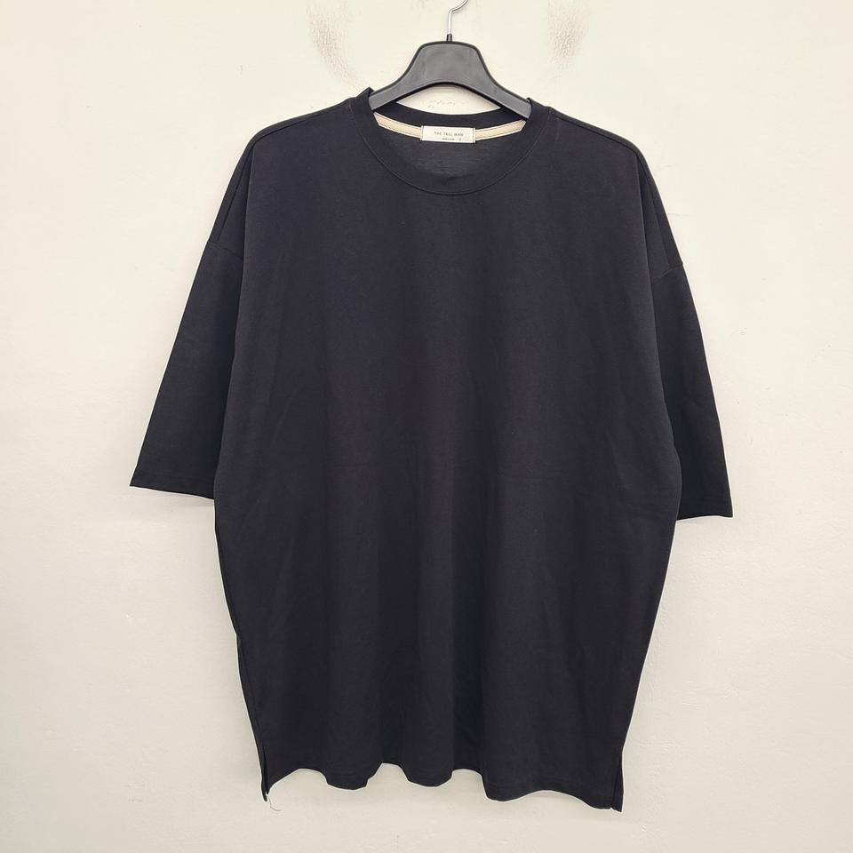 [115/3XL] 바이모노 무지 코튼 반팔티 | 헬로마켓