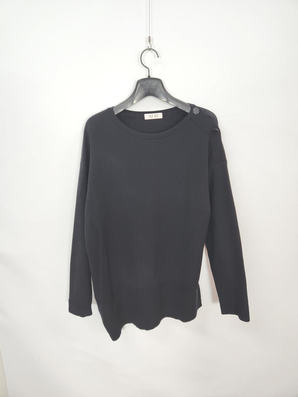 (90 F) SJSJ 여성 언발란스 니트 티셔츠 | 헬로마켓