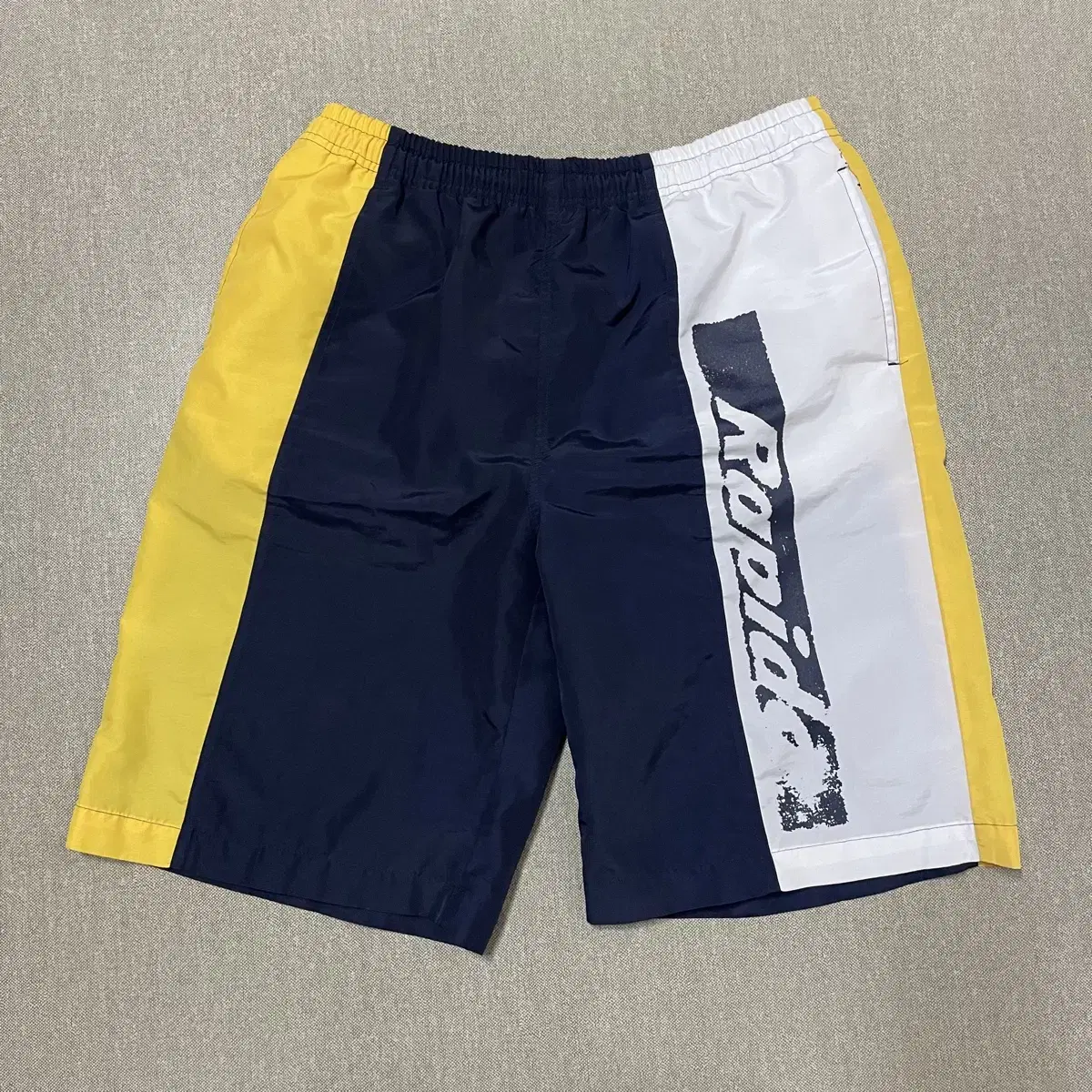 [택포] 라피도 빈티지 나일론 스윔 팬츠 반바지 90 | 세컨웨어(헬로마켓)