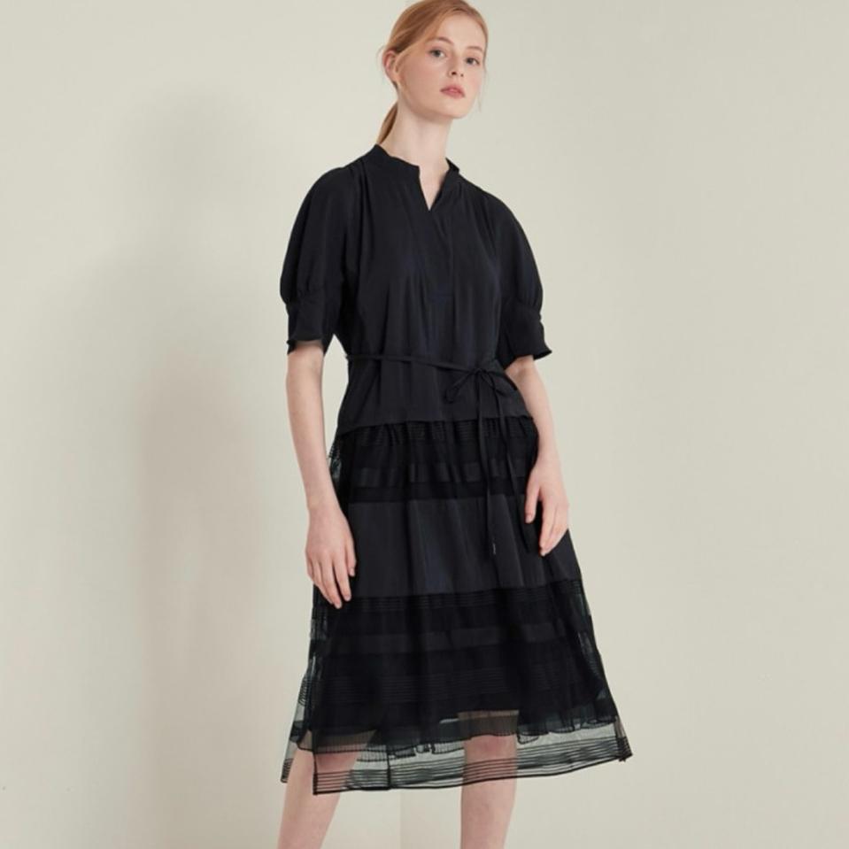 21SS SJSJ 튤 블록 드레스 | 헬로마켓