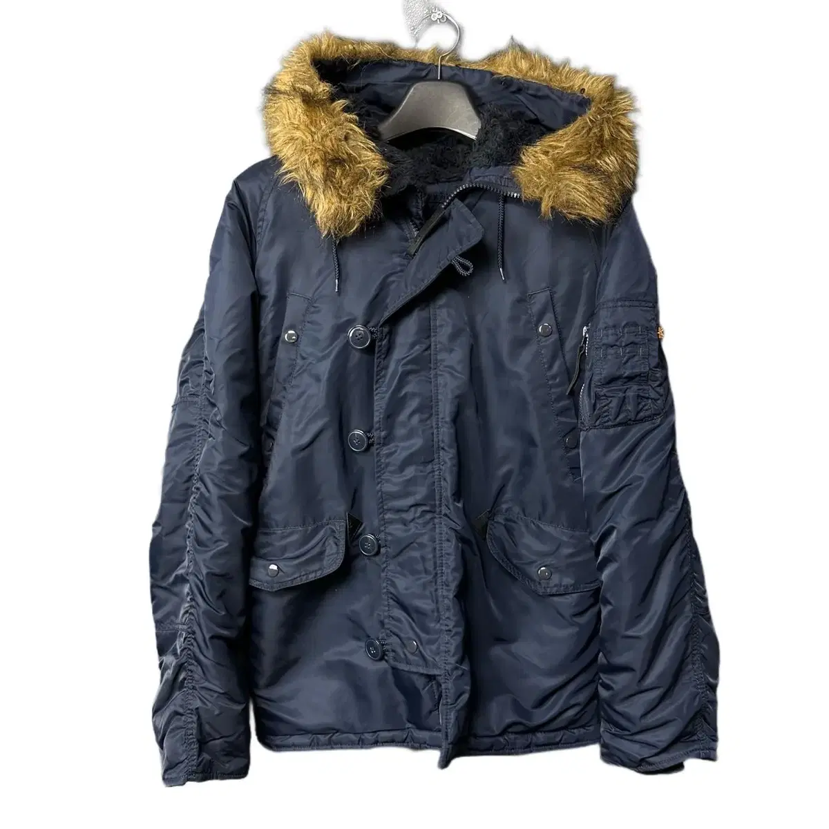 XS 알파인더스트리 네이비 n3b 파카 점퍼 | 세컨웨어(헬로마켓)