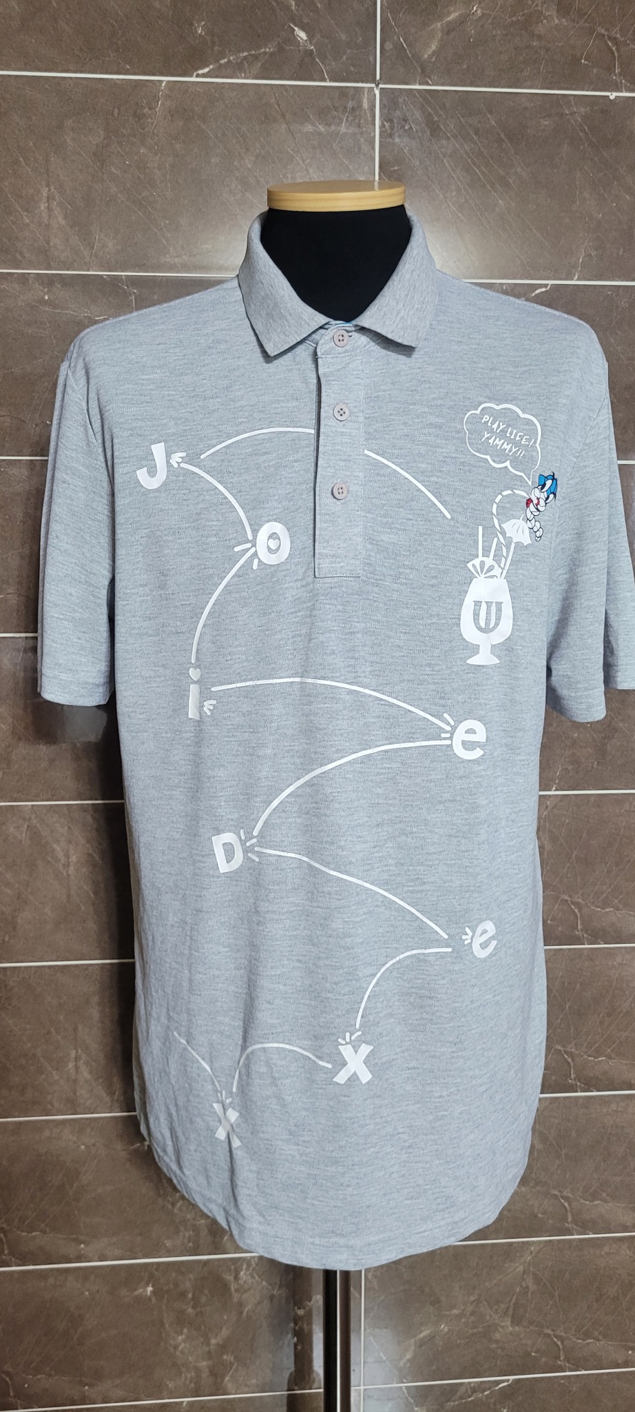 (남성100~105사이즈) jdx 카라 얇은반팔 | 헬로마켓