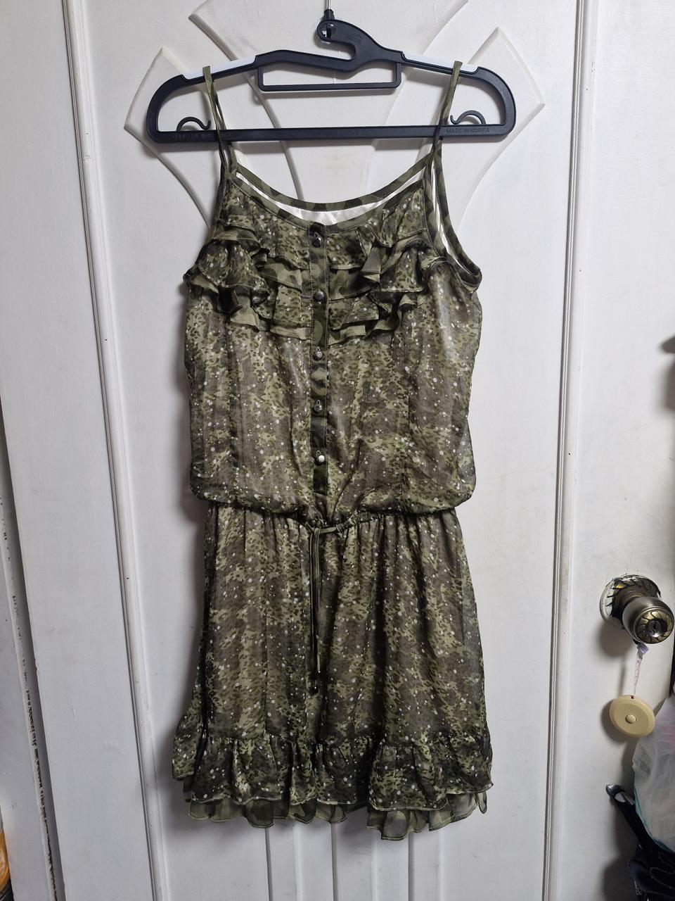 ggpx 카모 쉬폰 원피스 | 세컨웨어(헬로마켓)