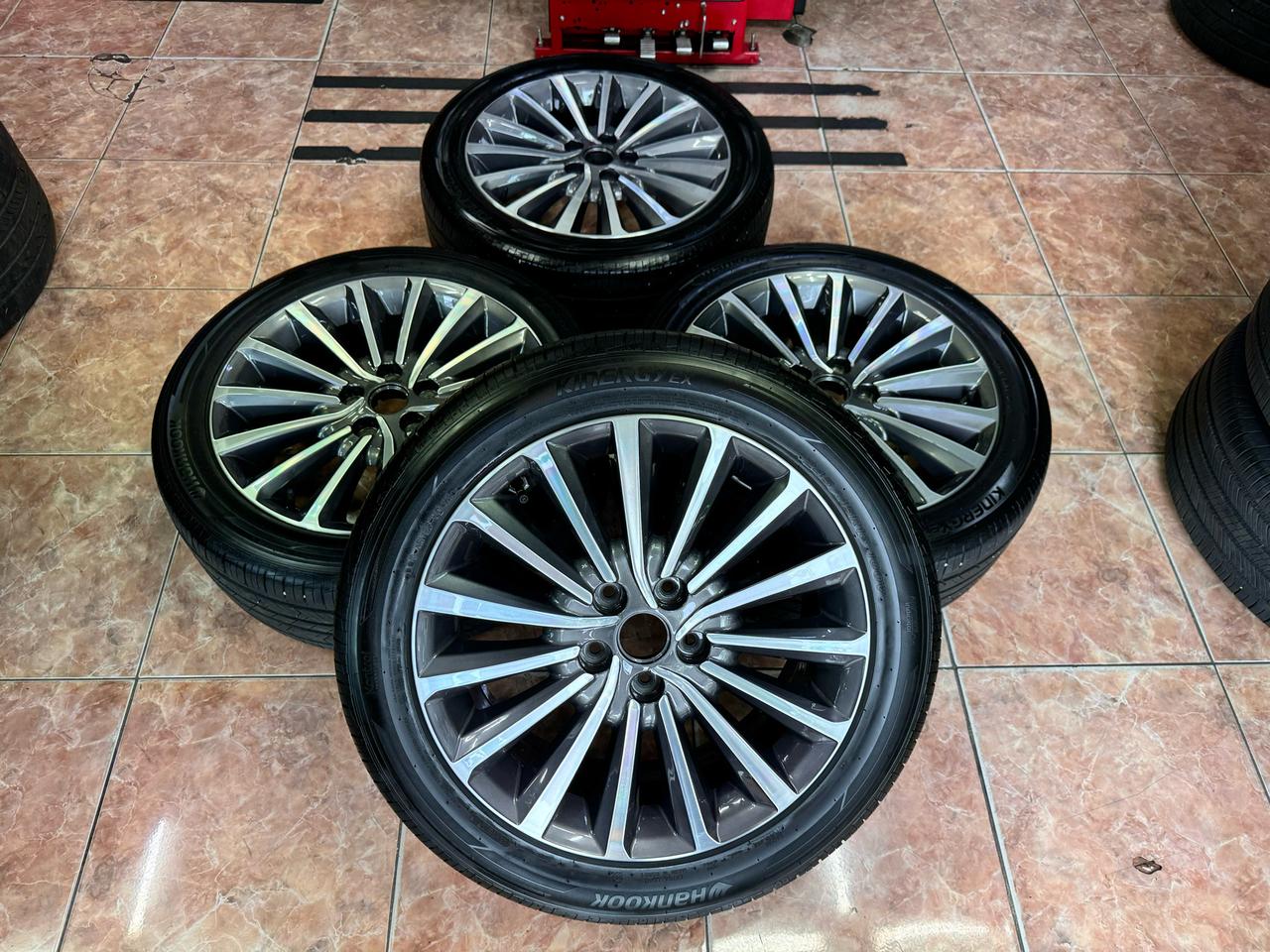 올뉴k7 18인치 순정휠타이어 팝니다 | 헬로마켓